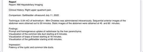 Can Anyone Help Interpret This Hida Scan Rgallbladders