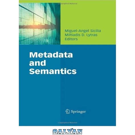خرید و قیمت دانلود کتاب Metadata And Semantics ترب