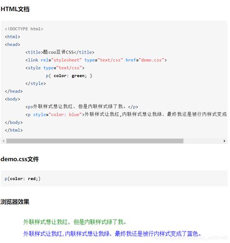 Css的三种使用方法css方法有哪些用法 Csdn博客