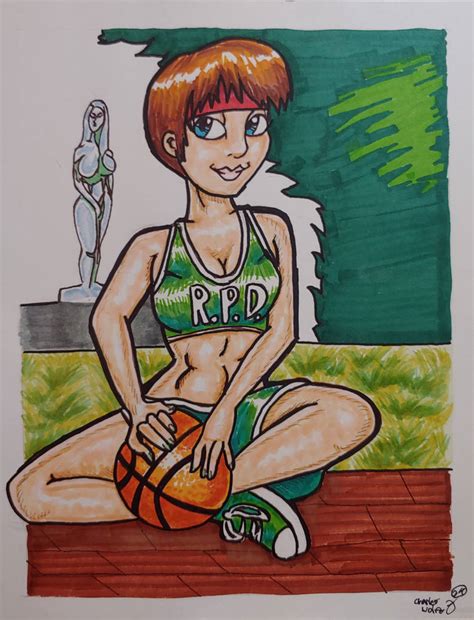 Rebecca Chambers Basketball By Charleswolfe61 On Deviantart