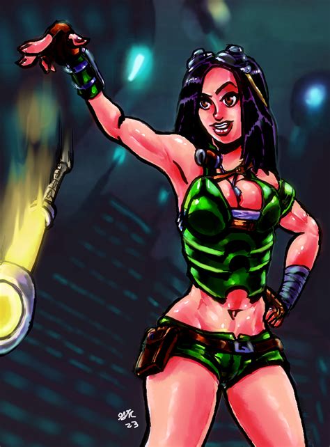 Killer Instinct Orchid Baton Drop By Chronosnatcher On Deviantart