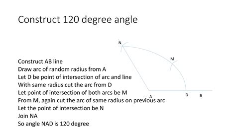Constructions Of Basic Angles PPTX