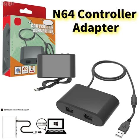 N64 Controller Adapter Support Turbo Wireless Usb Adapter No Lag Usb Convertor Plug And Play For N64 Controller Adapter Support Turbo Wireless Usb Adapter No Lag Usb Convertor Plug And Play For
