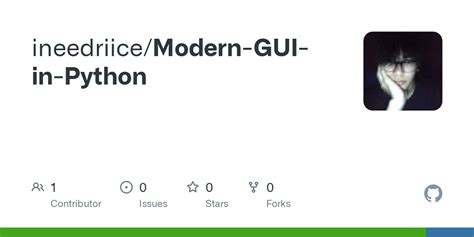 Github Joeltemplatesmodern Gui In Python