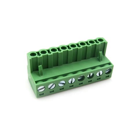 Factory Price Equivalent Green Phoenix Contact Pluggable Terminal Block Connector Plug Wire