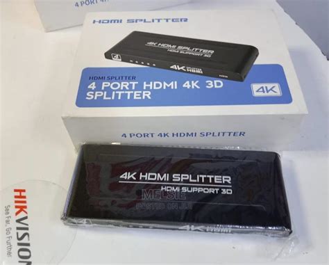 Hdmi Splitter 1 Input 4 Output In Nairobi Central Computer