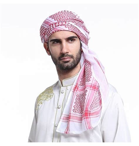 K19 남자 헤드스카프 손수건 무슬림 아랍 두바이 사우디 Shemagh 이슬람 모슬맨 터번 선스크린 중동 목도리 무하마드 모자 티몬