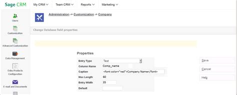 sage crm custom development tips azamba