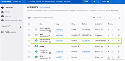 Docker基础、利用docker Compose部署vue项目docker部署前端vue项目 Csdn博客