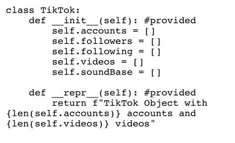 Python Help OOP Please Make The Class And Chegg