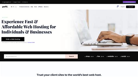 pofii unleashes performance optimized web hosting with unprecedented