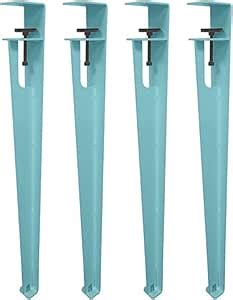 Amazon Com ZGFUSVFD Pcs Metal Table Clamp Legs Adjustable Coffee Table Legs F Shape Dining