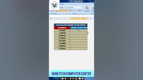 Excel Functions And Tricks Vanktesh Computer Center Shorts Youtube