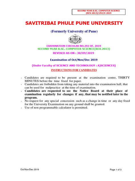 Revised Second Year B Sc Computer Science Rev 2013 Pdf Computer Science Relational