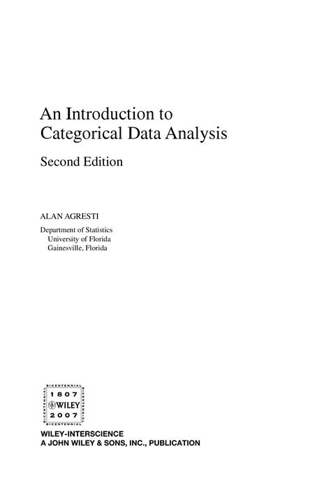 Introductiontocategoricaldataanalysis805 Orawansa Page 1 392