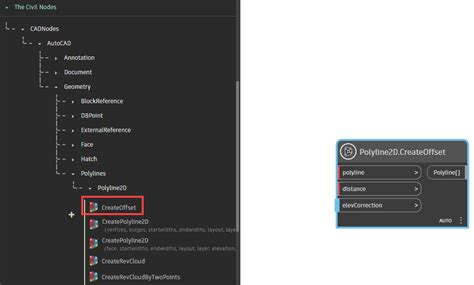 Node For A Simple Polyline Offset Civil 3d Dynamo