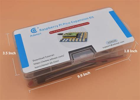 Adeept Raspberry Pi Pico Expansion Kit W Pico Expansion Board And Breadboard Robotshop