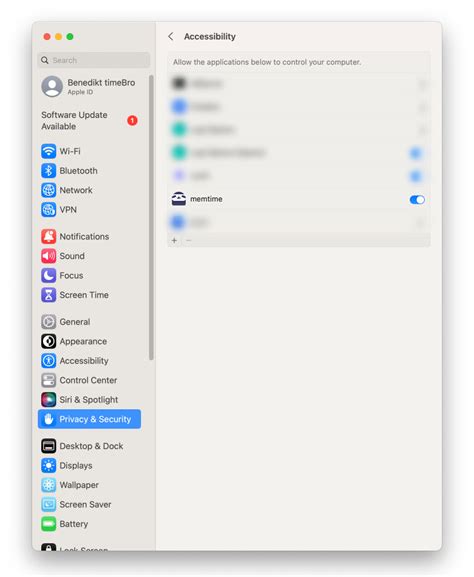 Configuring Permissions On Macos