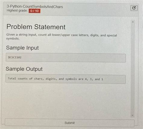 Solved 3 1 Python Splitjoin Highest Grade Problem Statement