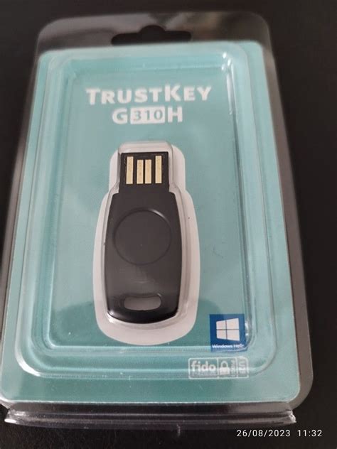 Fido2 Security Key Trustkey G310h Computers And Tech Office And Business Technology On Carousell