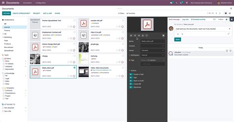 Odoo Documents Module Odoo 15 Document Management System Dms