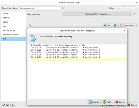 Networking Setup Altair Rapidminer Documentation