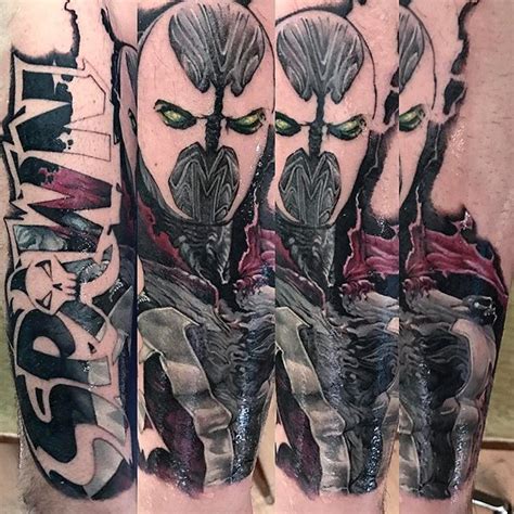 First Session Spawn Spawncomics Spawnofficial Spawn Toddmacfarlane Ink Inked Tattoo