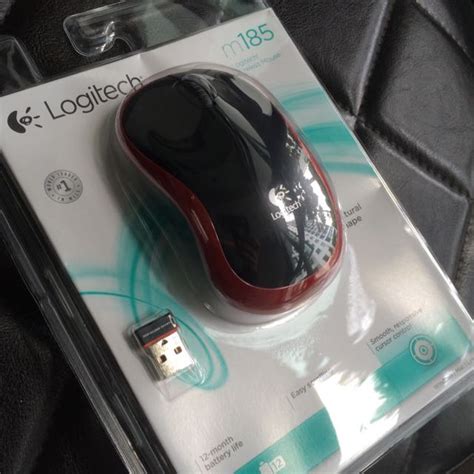Logitech Wireless Mouse M185 Computers And Tech Parts And Accessories Networking On Carousell