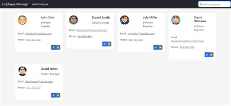Github Paulovieirajremployee Manager App App To Manage Employees Made With Angular And Spring