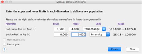 Differentially Expressed Gene Filtering Flowjo Documentation Flowjo