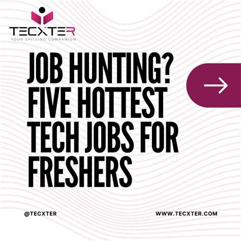 Tecxter On Linkedin Tecxter Techjobs Freshers