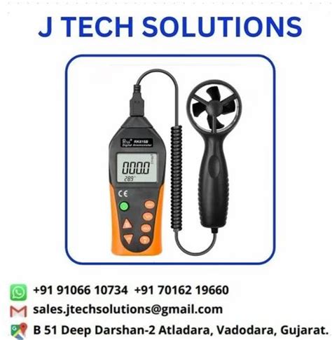 Digital Anemometer 0 2 Model Name Number Rk 816b At ₹ 2800 Piece In Vadodara