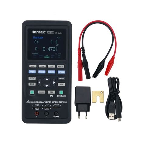 Hantek 1833c Portable Handheld Lcr Meter 2 8 Inch Tft Lcd Hd Display For Inductance Capacitance