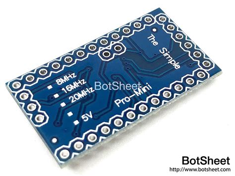 Arduino Pro Mini 開發板 V M BotSheet