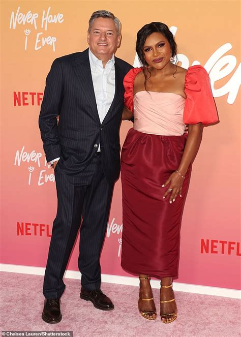 Mindy Kaling Wows In Bold Dress For Season Three Premiere Celebration