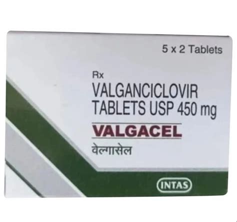 Valganciclovir Tablets Usp 450 Mg At ₹ 800box In Secunderabad Id 2850365649330