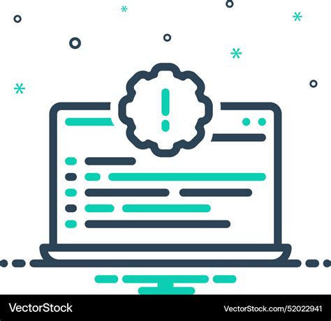 Code Issue Royalty Free Vector Image Vectorstock