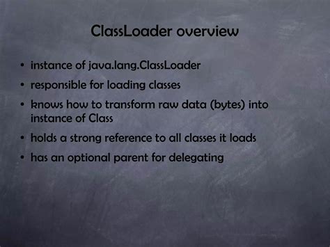 understanding classloaders ppt