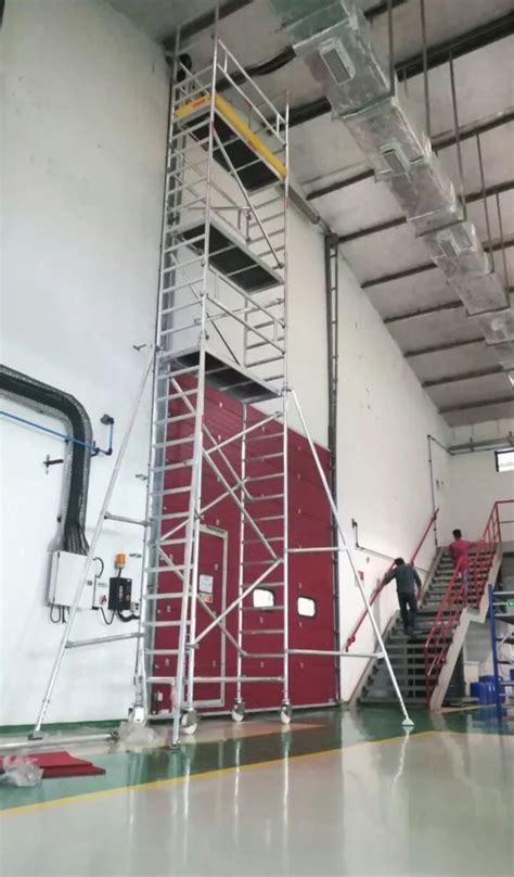 Single Width Aluminium Scaffolding At Rs Meter Aluminium Scaffolding Tower In Jaipur ID