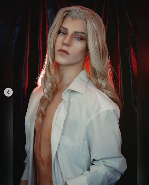 Pin on gehe | Alucard cosplay, Handsome anime guys, Alucard