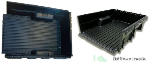 SMC复合材料皮卡后斗成型案例 成都正西液压机成型 新材料皮卡车后斗 液压汇