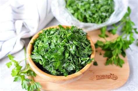 Петрушка на зиму пошаговый рецепт с фото на Повар ру