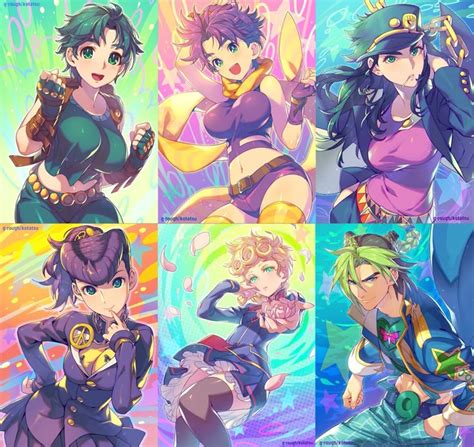 Rule 63 Jojos Hello Jolyne You Became Sexier All The Others Are
