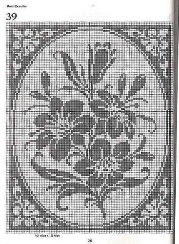 101 Filet Crochet Charts 28 Artofit