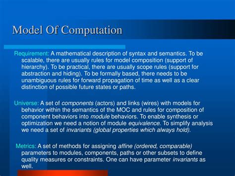 ppt lecture 2 computation models and abstractions powerpoint