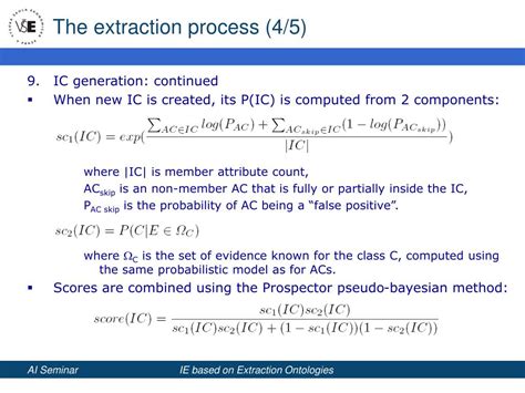 Ppt Information Extraction Based On Extraction Ontologies Design Deployment And Evaluation