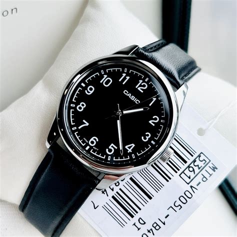 Casio Mtp V005l 1b4udf Nam DÂy Da ChÍnh HÃng Hd Watch Store