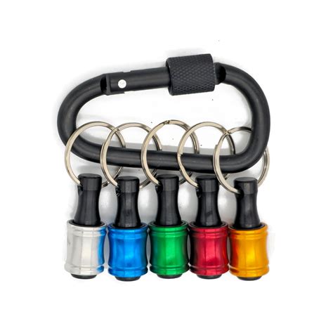 Plumtool Hex Bit Holder X 5 On Carabiner Plumbers Choice