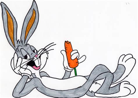 Bugs Bunny Looney Tunes Characters 1024x732 Wallpaper