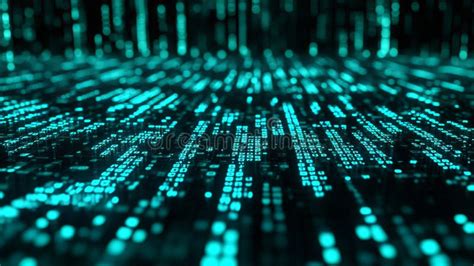 The Binary Code Background The Abstract Digital Technology Background The Abstract Cyber